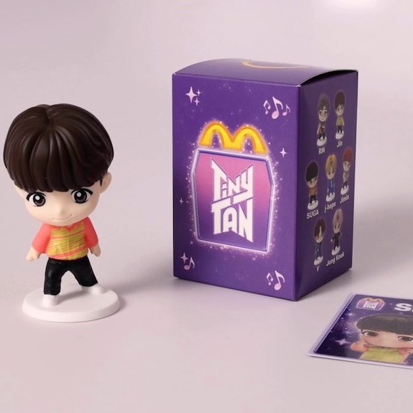 McDonald's | Toys | Mcdonalds Tiny Tan X Bts Happy Meal 225 Suga | Poshmark